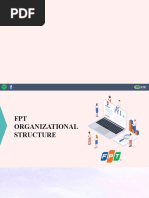 FPT Corporation Organizational Structure | PDF | Organizational ...