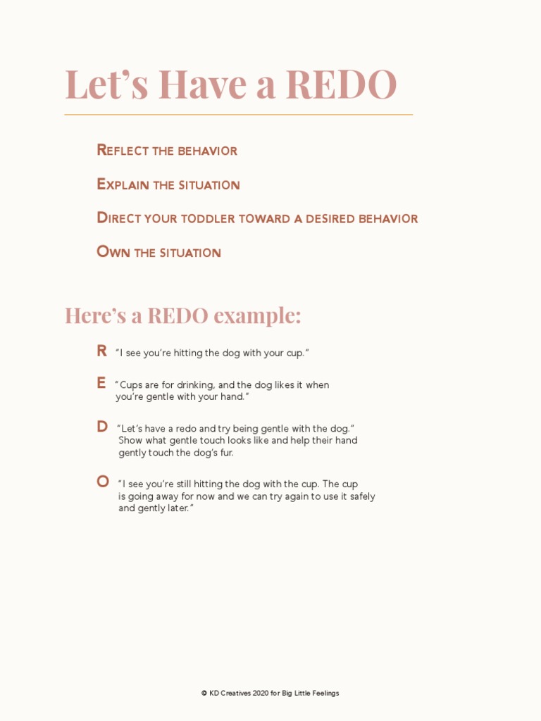 Have A REDO | PDF