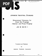 Jis B1603-1995 | PDF