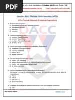 Financial Statements 24 Questions Answers | PDF | Income Statement ...
