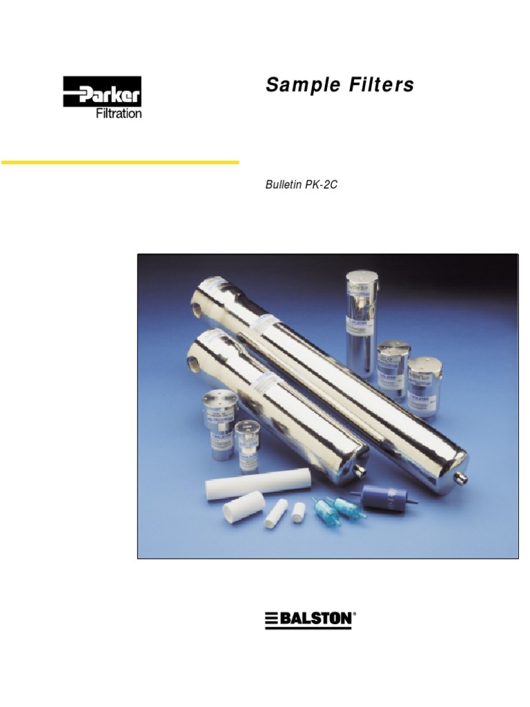 CATALOG For Sample Filters | PDF | Filtration | Liquids