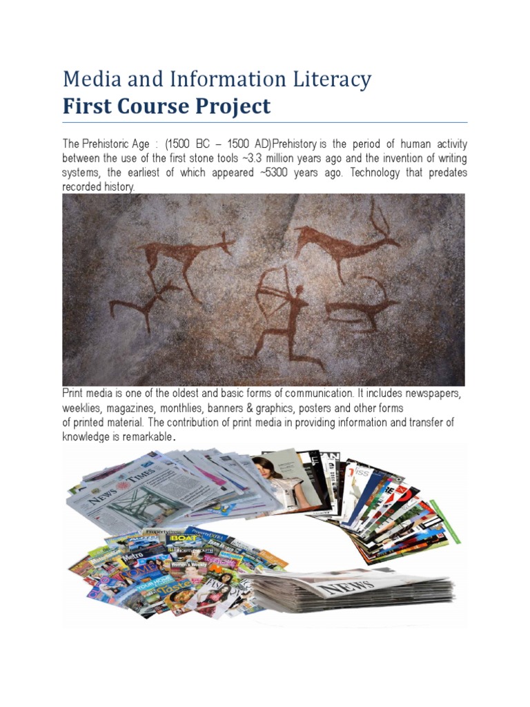 Evolution of Media Project | PDF