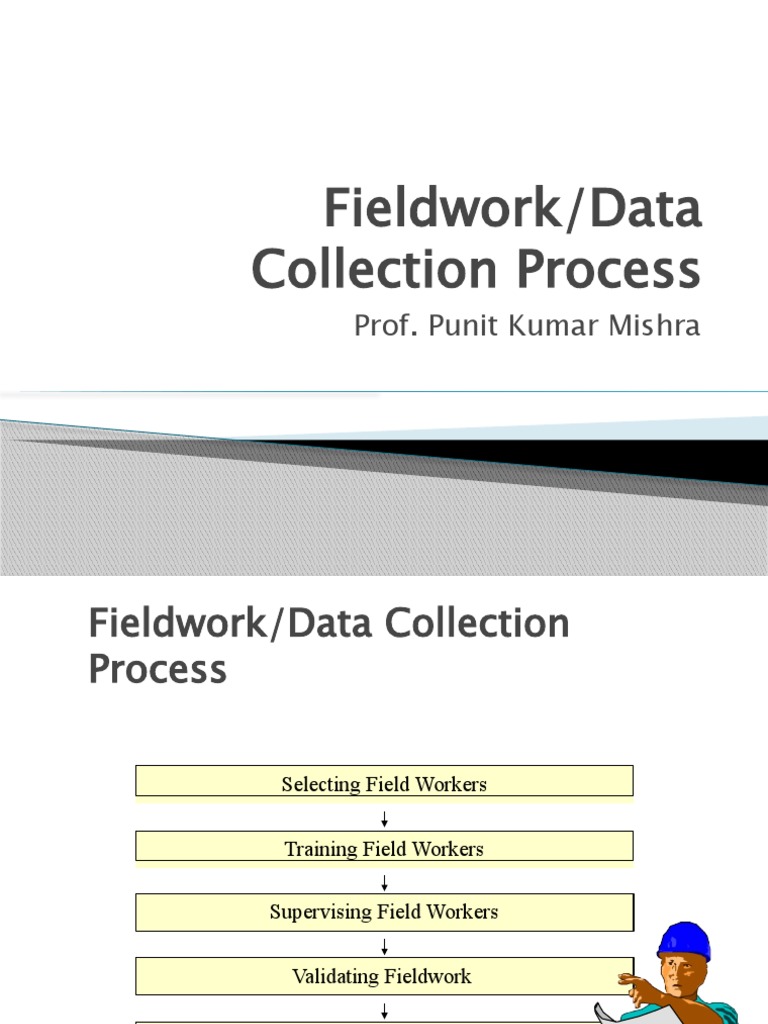 Fieldwork/Data Collection Process: Prof. Punit Kumar Mishra | PDF ...