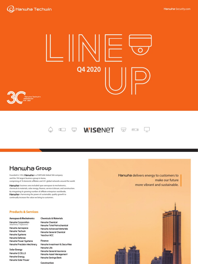 Brosur CCTV Wisenet | PDF | Microphone | System On A Chip