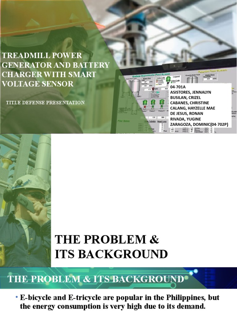 Treadmill Power Generator for E-Bikes | PDF | Technology & Engineering