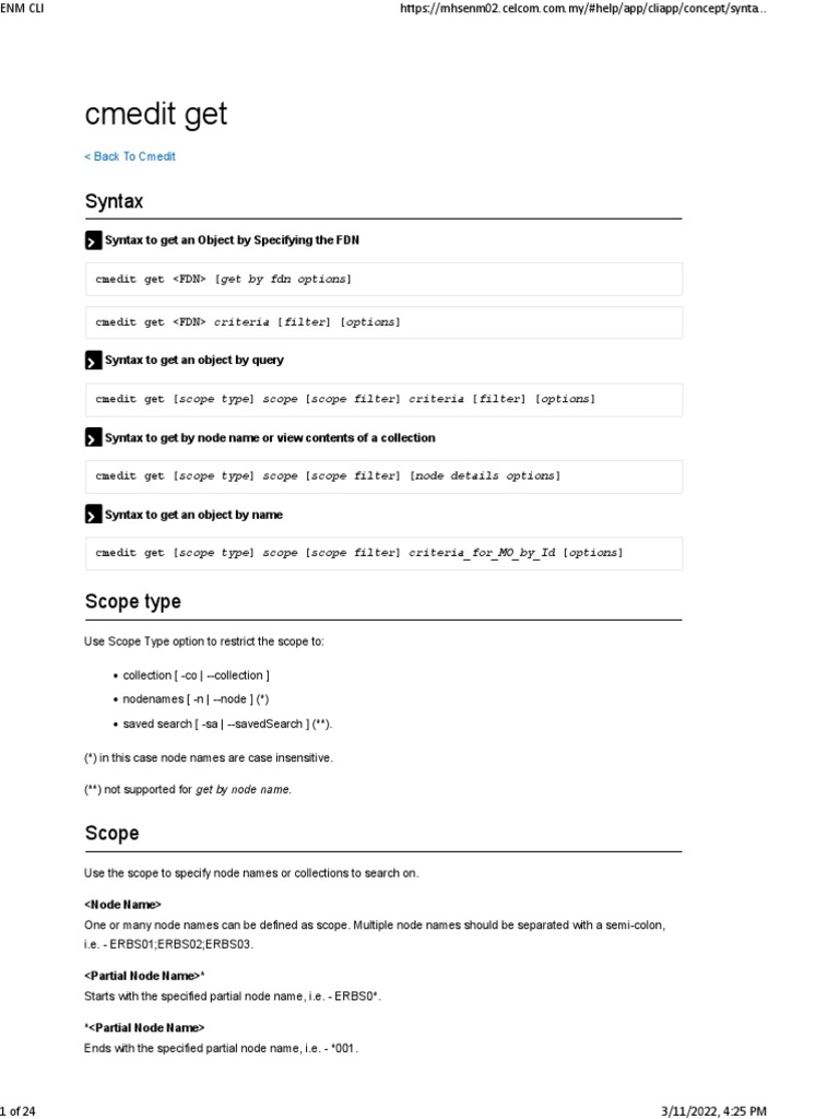 Enm Cli | PDF | String (Computer Science) | Data Type