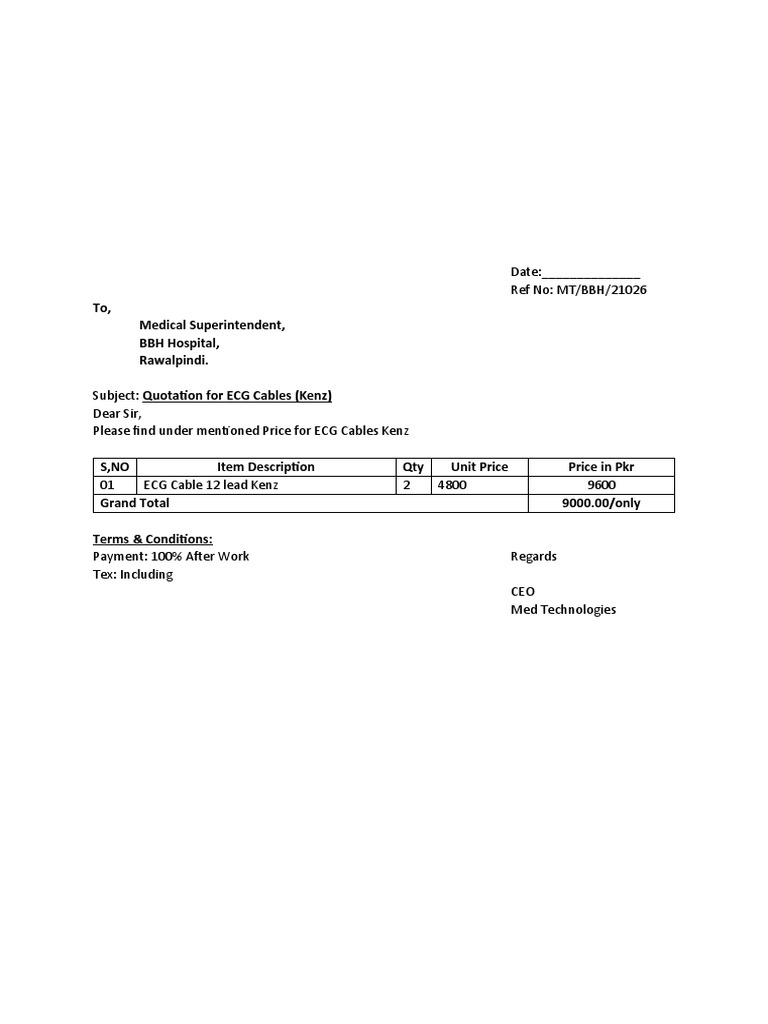 Ecg Cables Kenz 4800 | PDF | Technology & Engineering