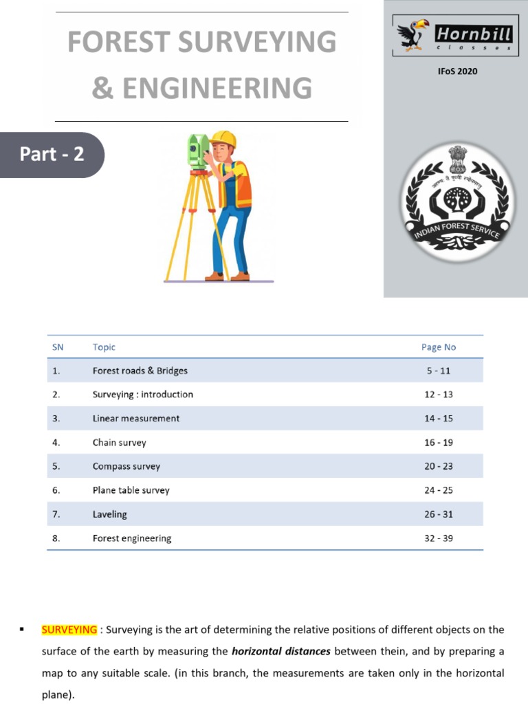 Forest Surveying | PDF