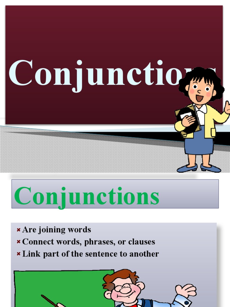 Conjunctions | PDF | Syntax | Language Mechanics