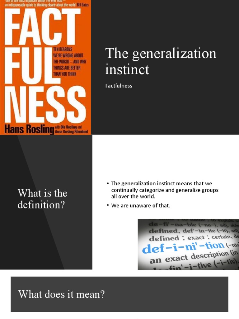 Presentation Factfulness | PDF