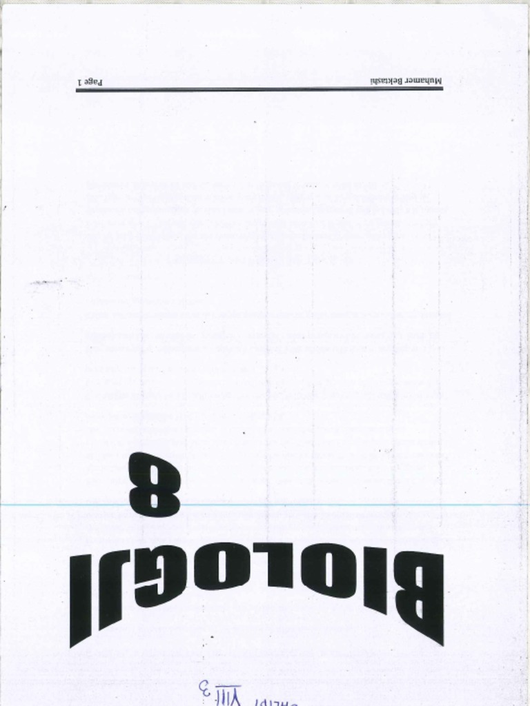 Biologji 8 PSH | PDF