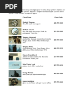 GTA V Fingerprint Cheat Sheet | PDF