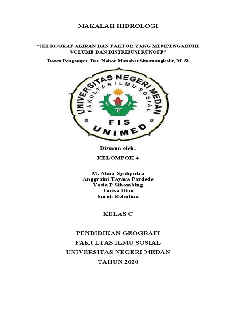 Hidrograf Aliran dan Faktor Runoff | PDF