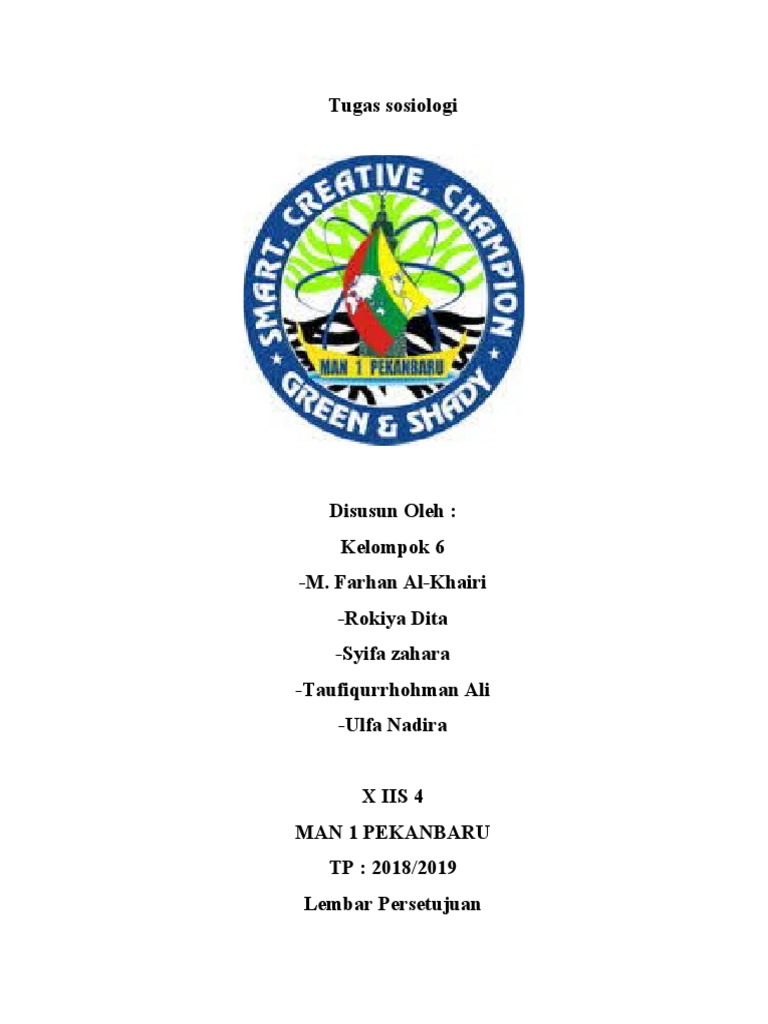 Cover Sosiologi | PDF