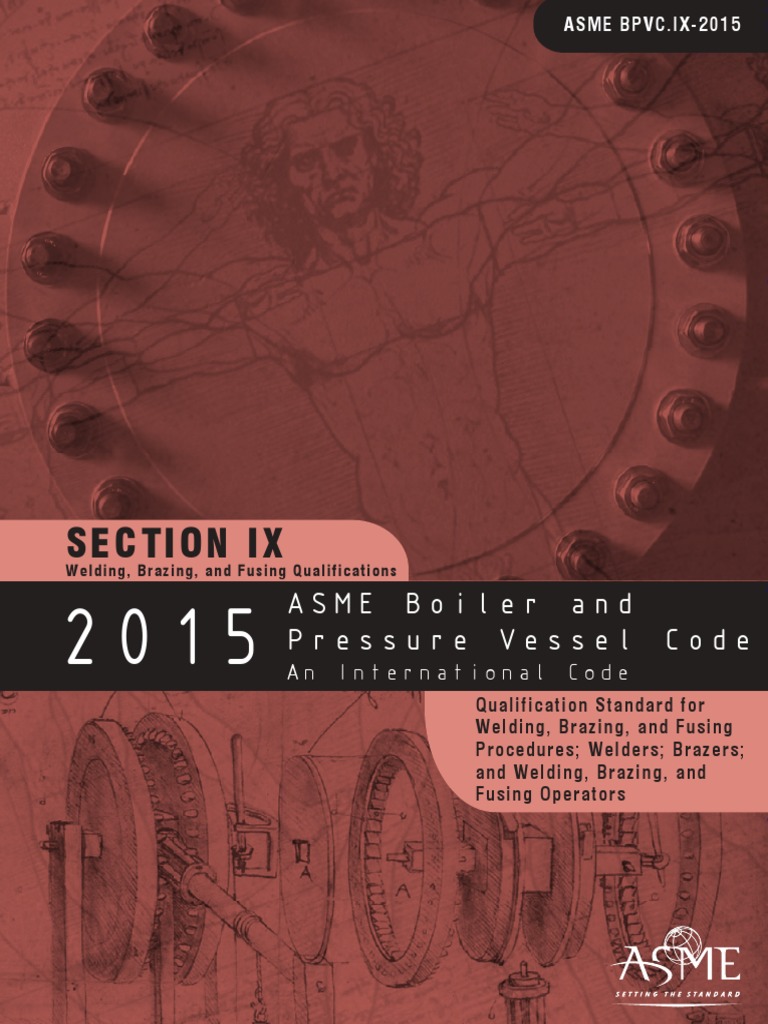 Asme BPVC Ix 2015 | PDF