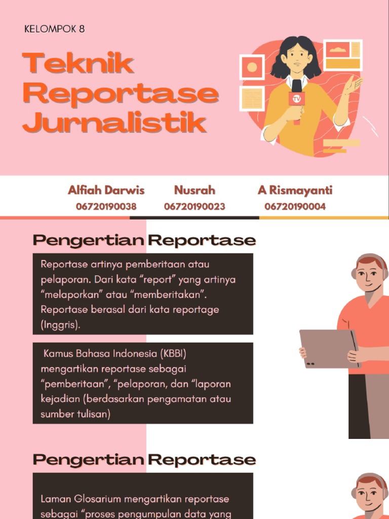 Materi Teknik Reportase Jurnalistik | PDF