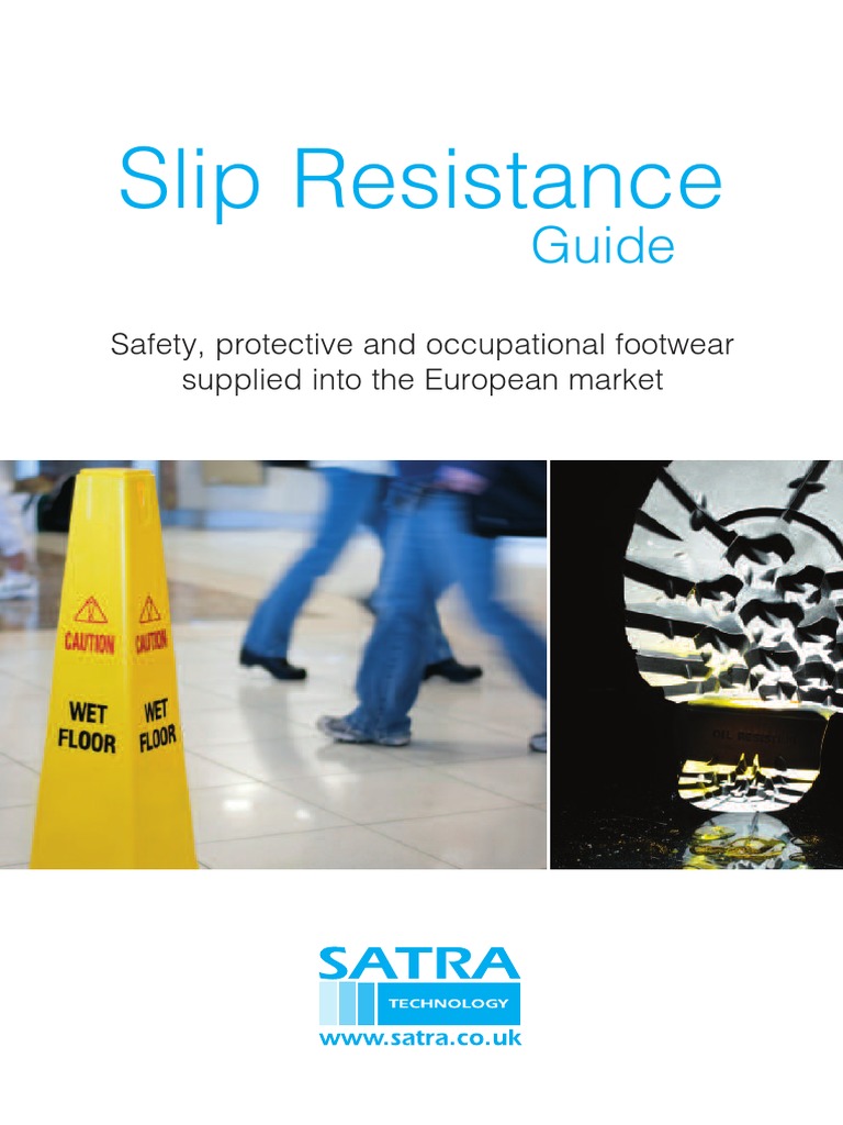 Slip Resistance: Guide | PDF | Personal Protective Equipment | Risk
