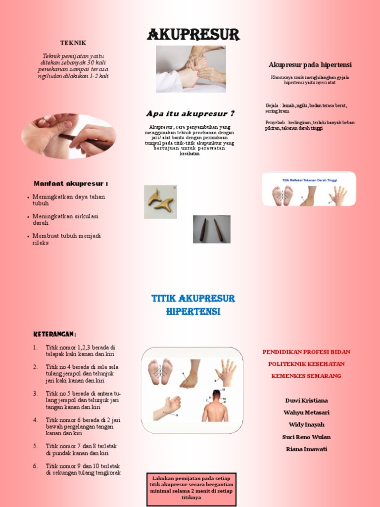 AKUPRESUR UNTUK HIPERTENSI | PDF