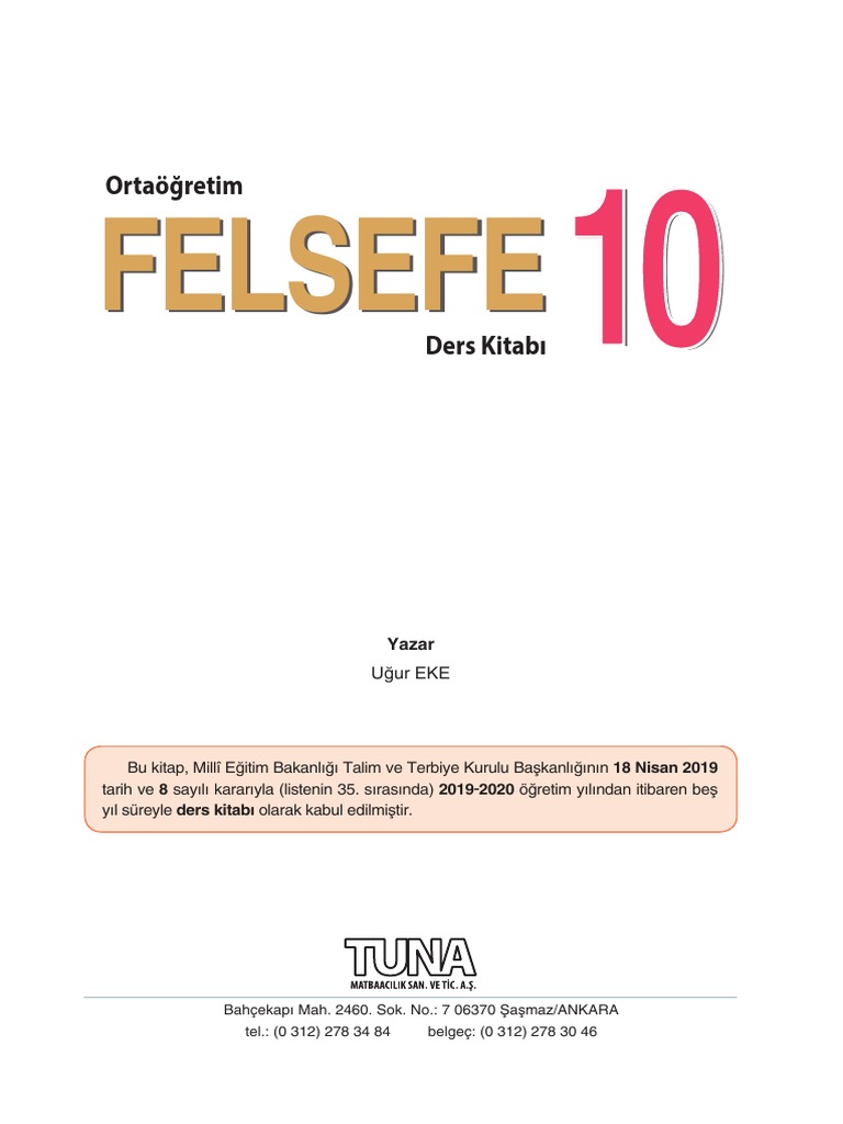 Felsefe 10 Tuna - Compressed | PDF