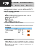 FISPQ - Tinta Spray Uso Geral | PDF | Embalagem e rotulagem | Desperdício