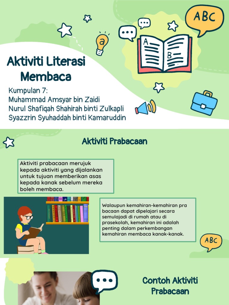 Tutorial Kumpulan 7 - Literasi Membaca | PDF
