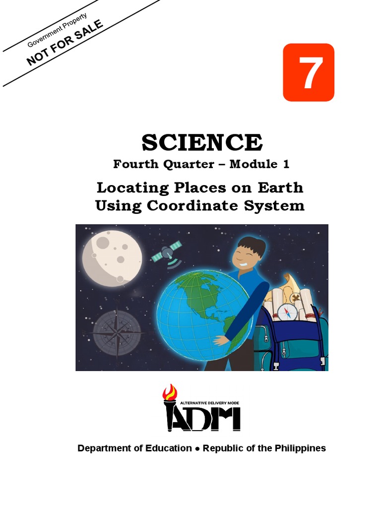 Science: Locating Places On Earth Using Coordinate System | PDF ...