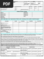 Hydro Test Certificate Template (Soft Copy) | PDF | Pressure ...