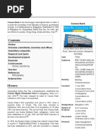 Canara-Syndicate Bank Merger Overview | PDF | Mergers And Acquisitions ...