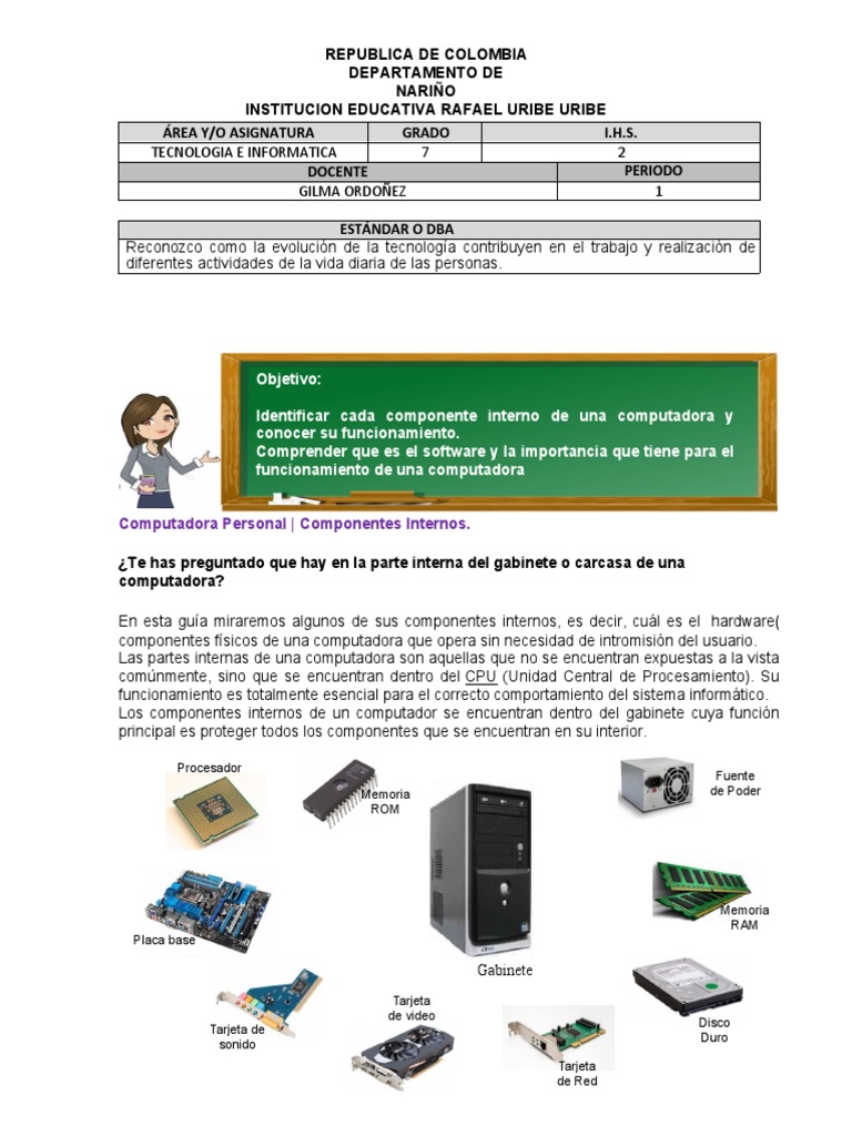 Informatica Grado 7 | PDF | Programa de computadora | Programación