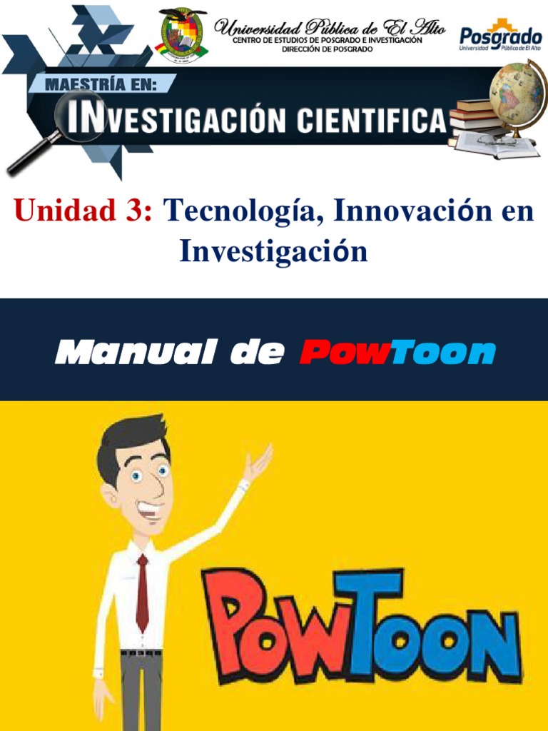 Manual de Uso de PowToon en Educación | PDF | Innovación | Internet