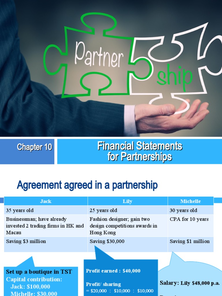 CH 10 Financial Statements For Partnership 20-21 | PDF | Partnership ...