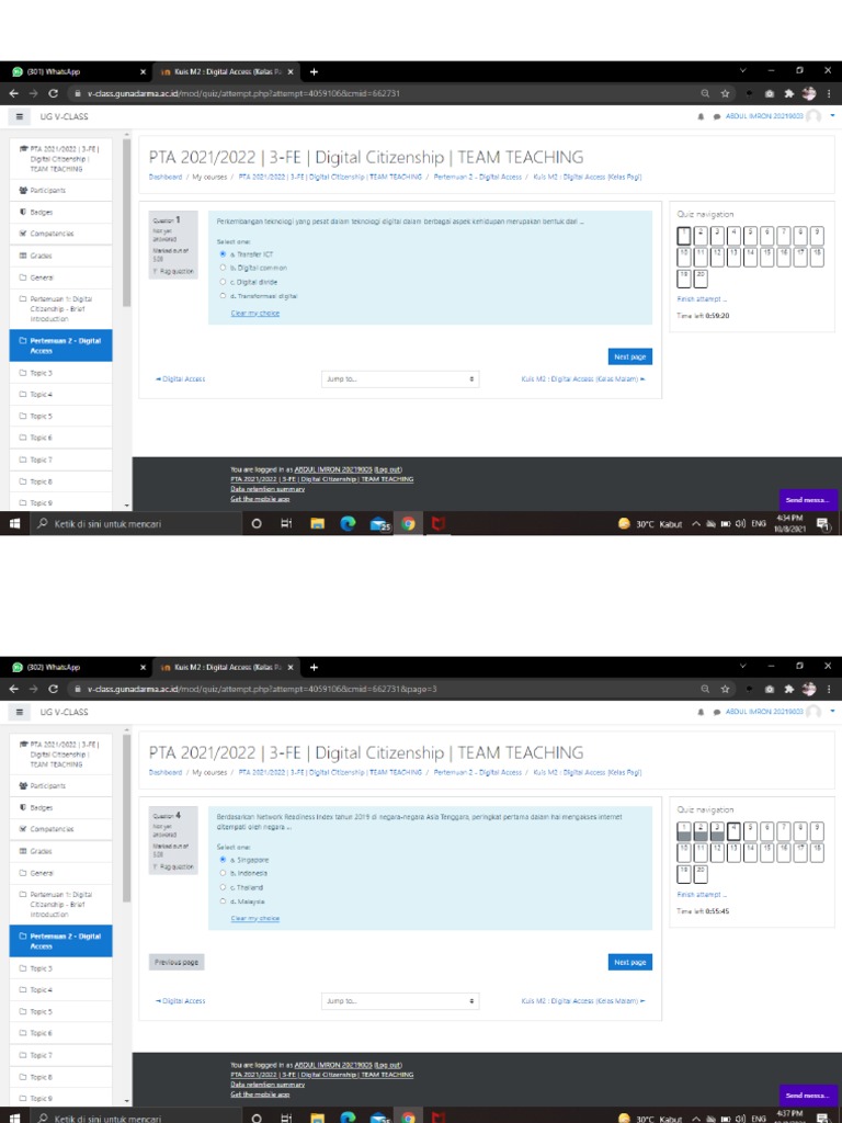 Kuis M2 - Team Teaching | PDF