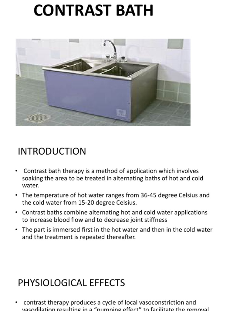 Contrast Bath | PDF | Science & Mathematics