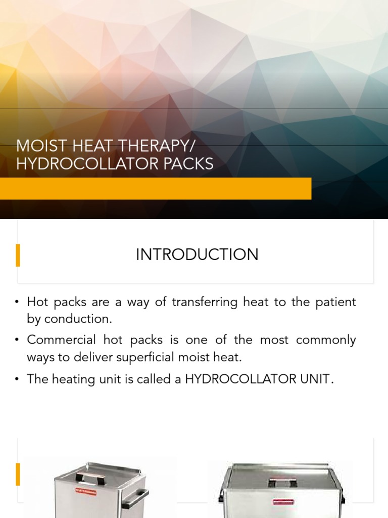 Moist Heat Therapy | PDF | Heat | Skin