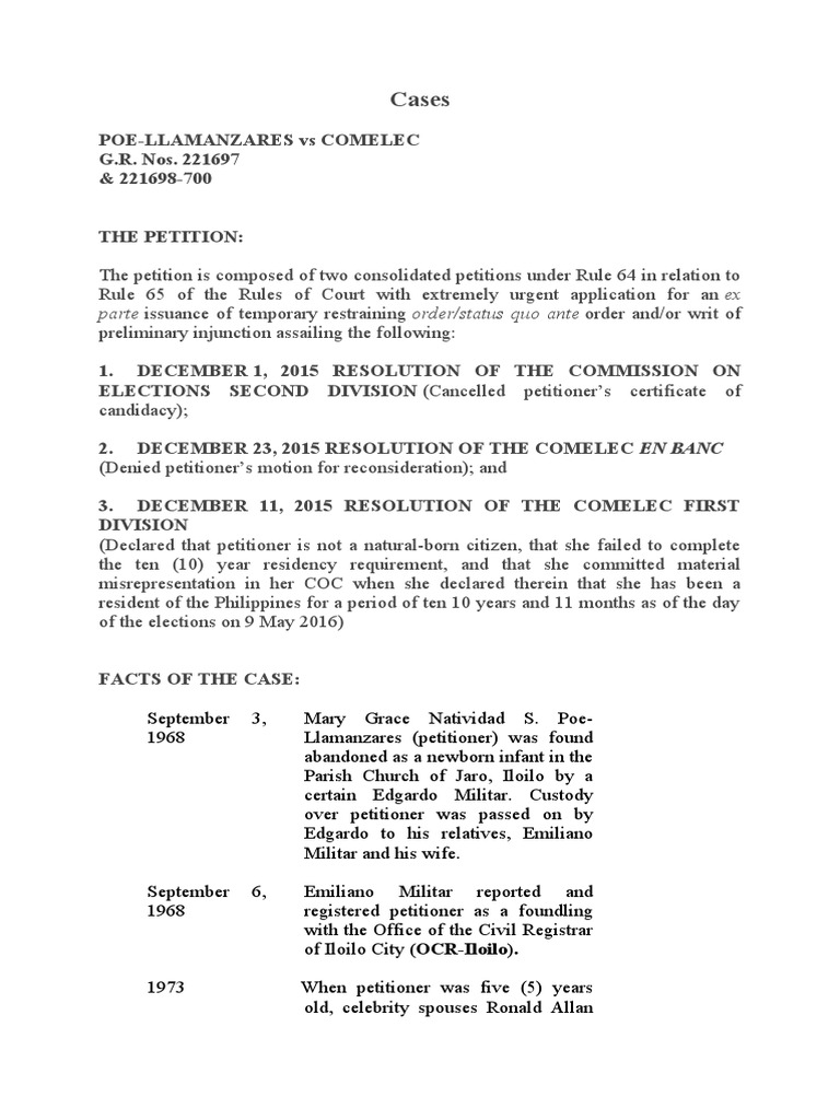 Digested Case | PDF | Divorce | Birth Certificate