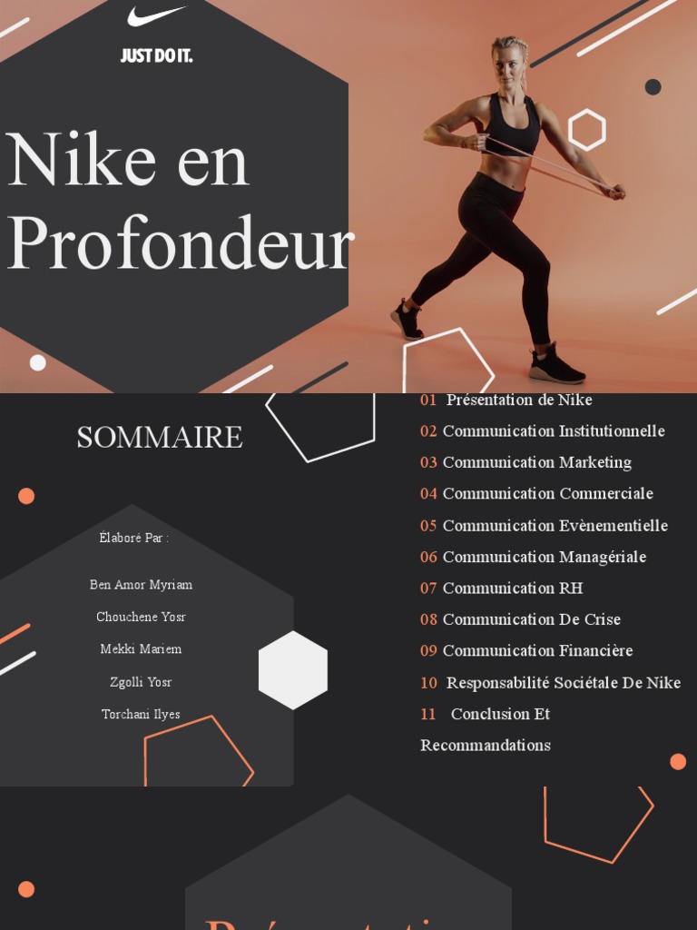 Communication Nike | PDF | Nike | Commercialisation