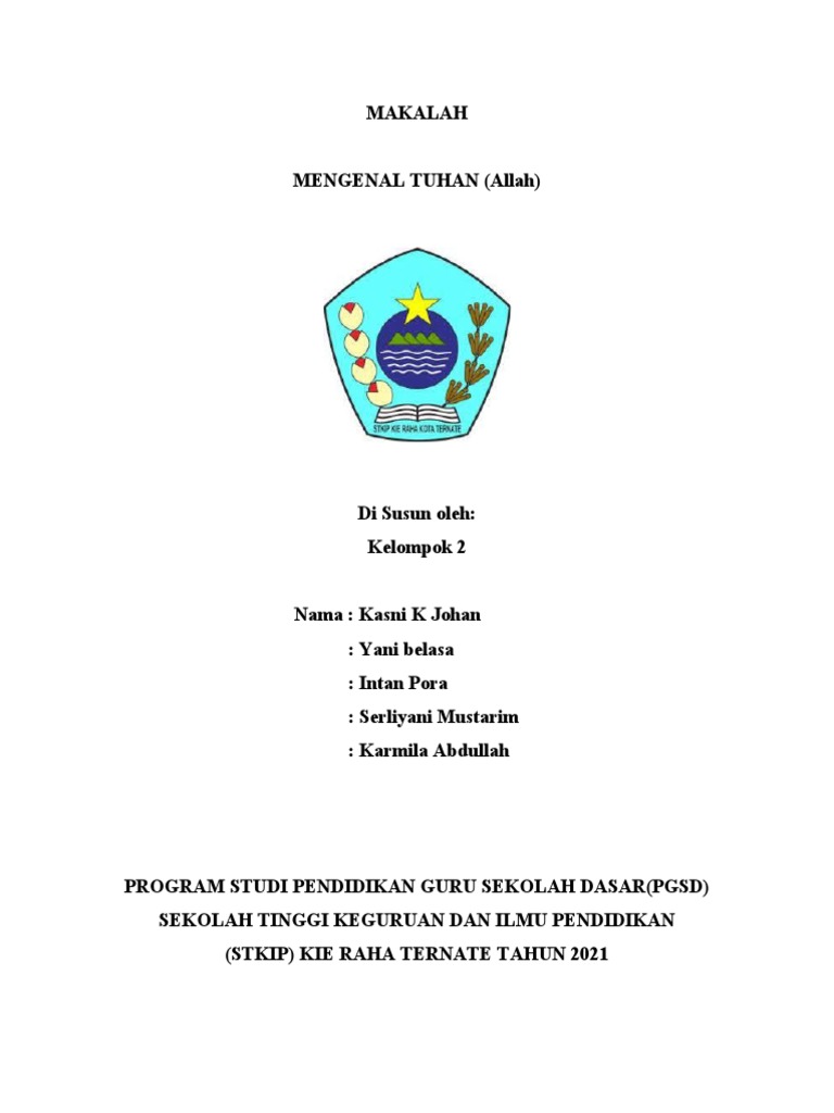 MAKALAH Mengenal Allah | PDF