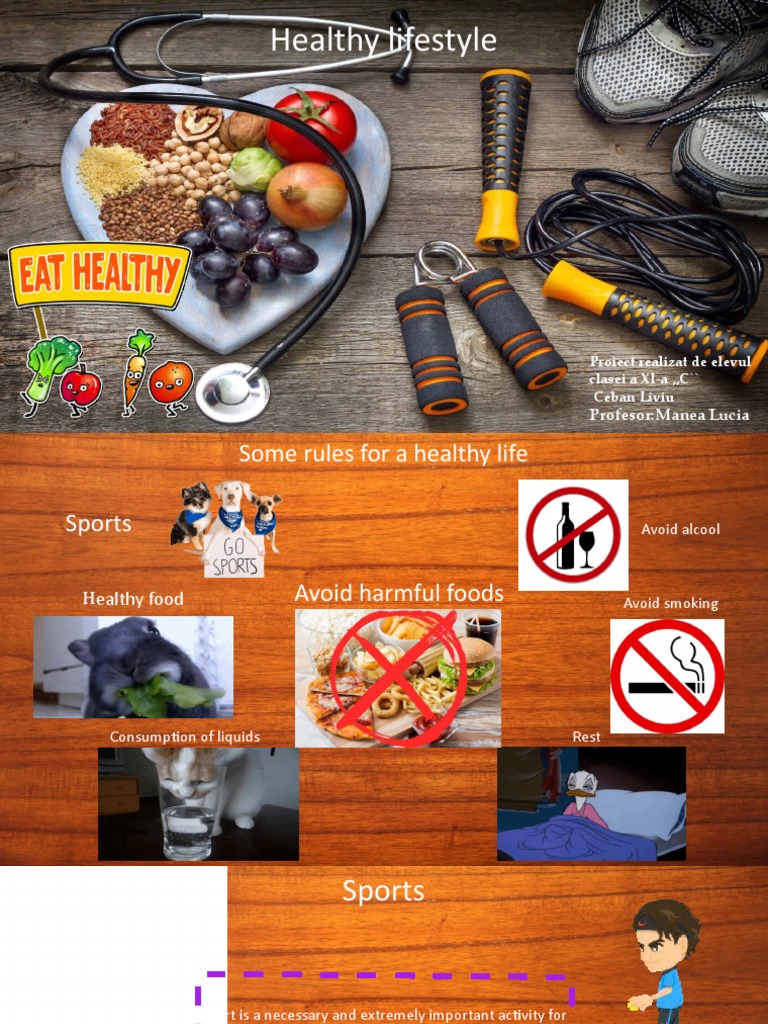Healthy Lifestyle Guidelines for Students | PDF | Foods | Healthy Diet