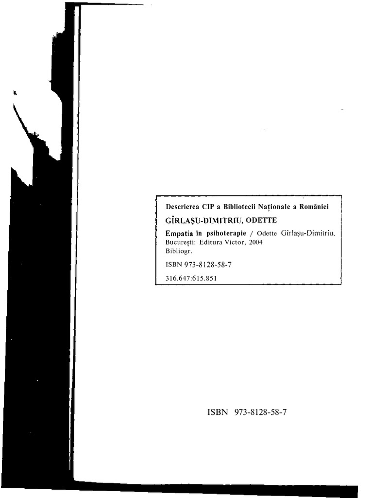 Odette Dimitriu Empatia in Pie | PDF