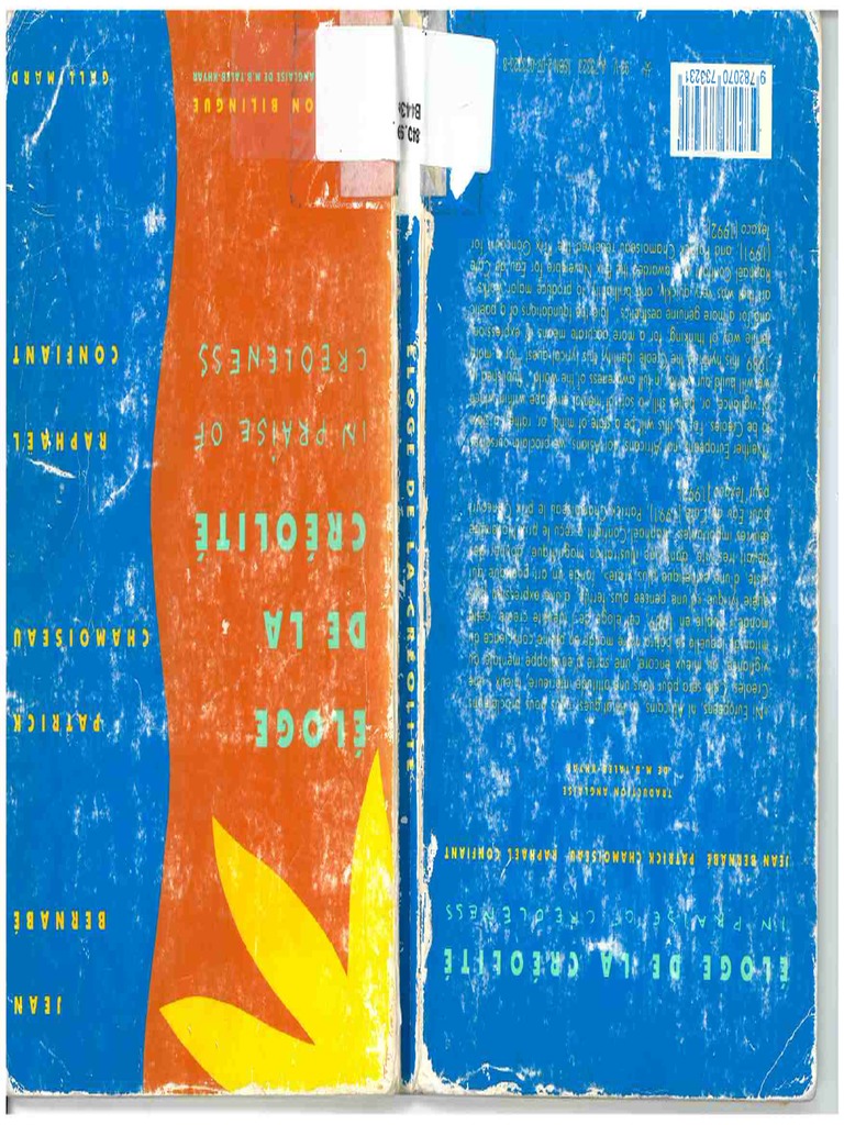 Eloge de La Creolite-Girado | PDF