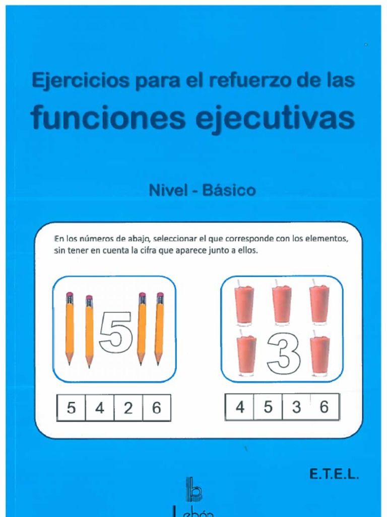 Refuerzo de Las Funciones Ejecutivas NIVEL Básico Ed Lebon | PDF