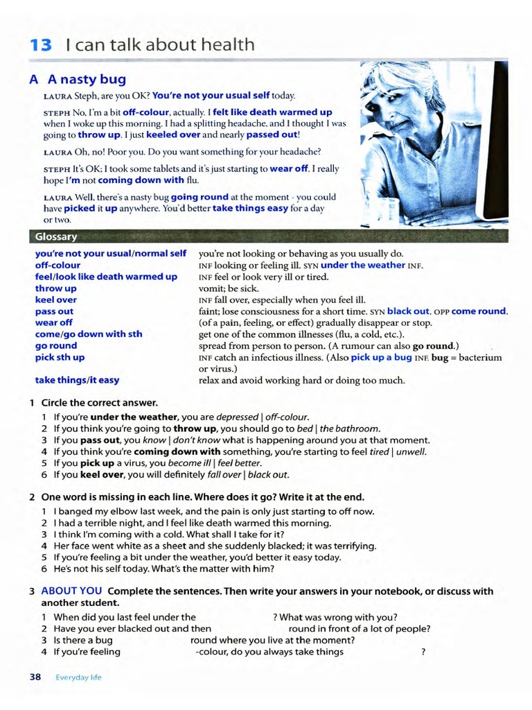 13 I can talk about health issues | PDF