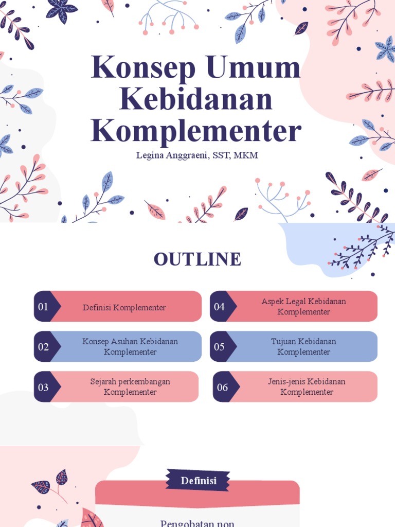 1 - Konsep Dasar Kebidanan Komplementer | PDF | Kesehatan Holistik