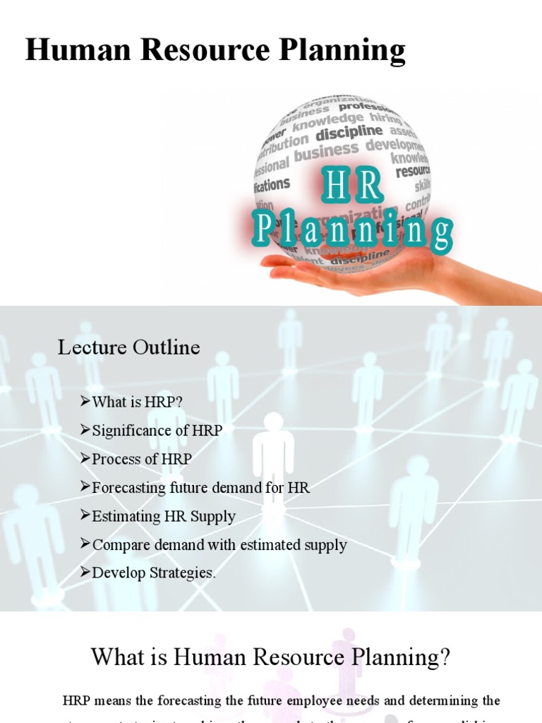 Human Resource Planning Process Overview | PDF | Forecasting | Human ...