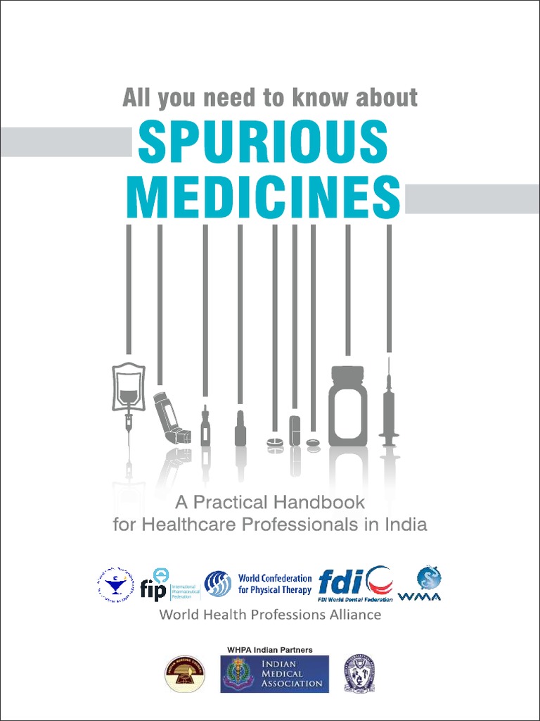 All You Need To Know About Spurious Medicines | PDF | Health Care ...