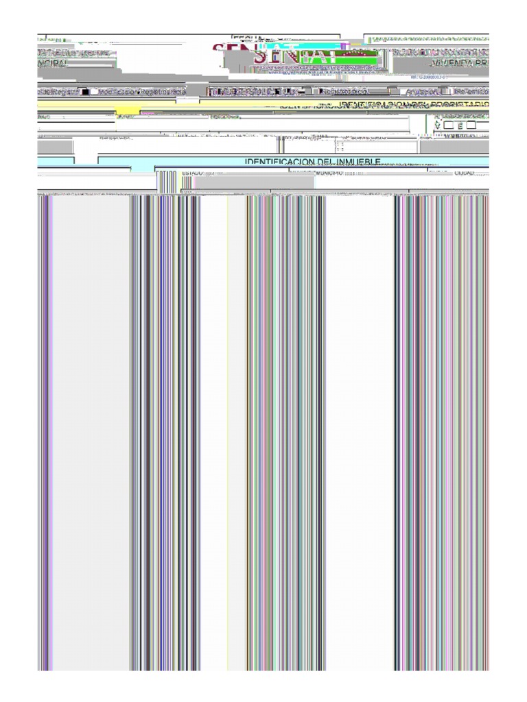 Seniat - Solicitud de Constancia de Vivienda Principal - Formatos - Ti - 06 - VP | PDF