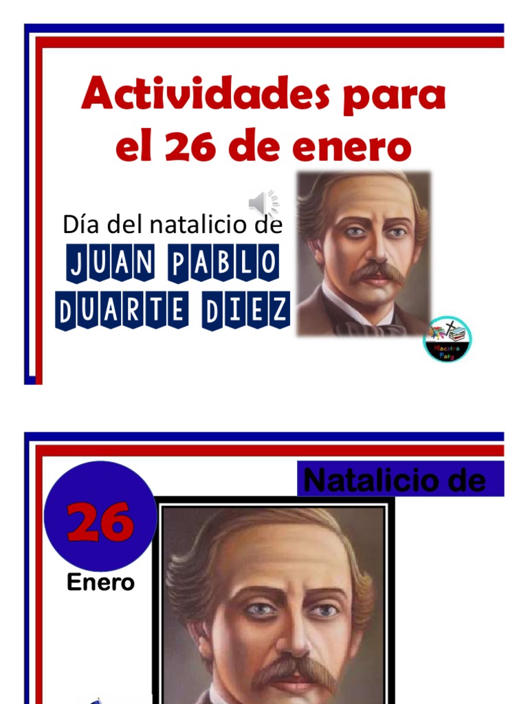 Actividades para el Día de Duarte | PDF | Artes del Lenguaje y Comunicación