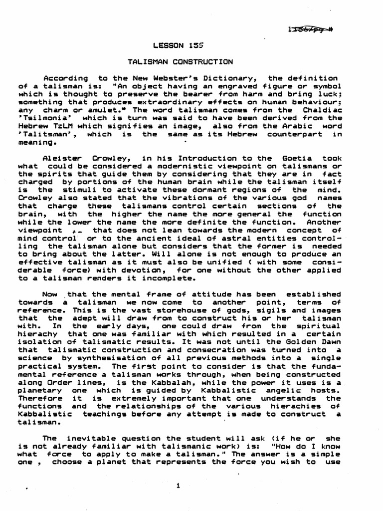 Talism | PDF | Esotericism