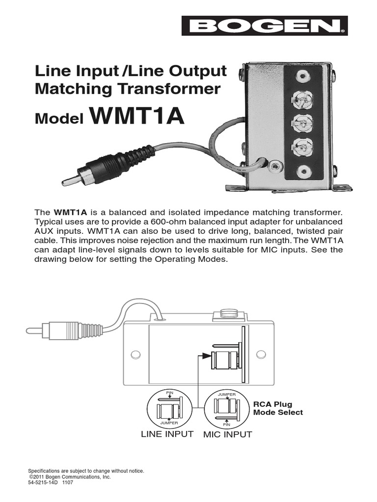 WMT 1 Am | PDF | Microphone | Telecommunications