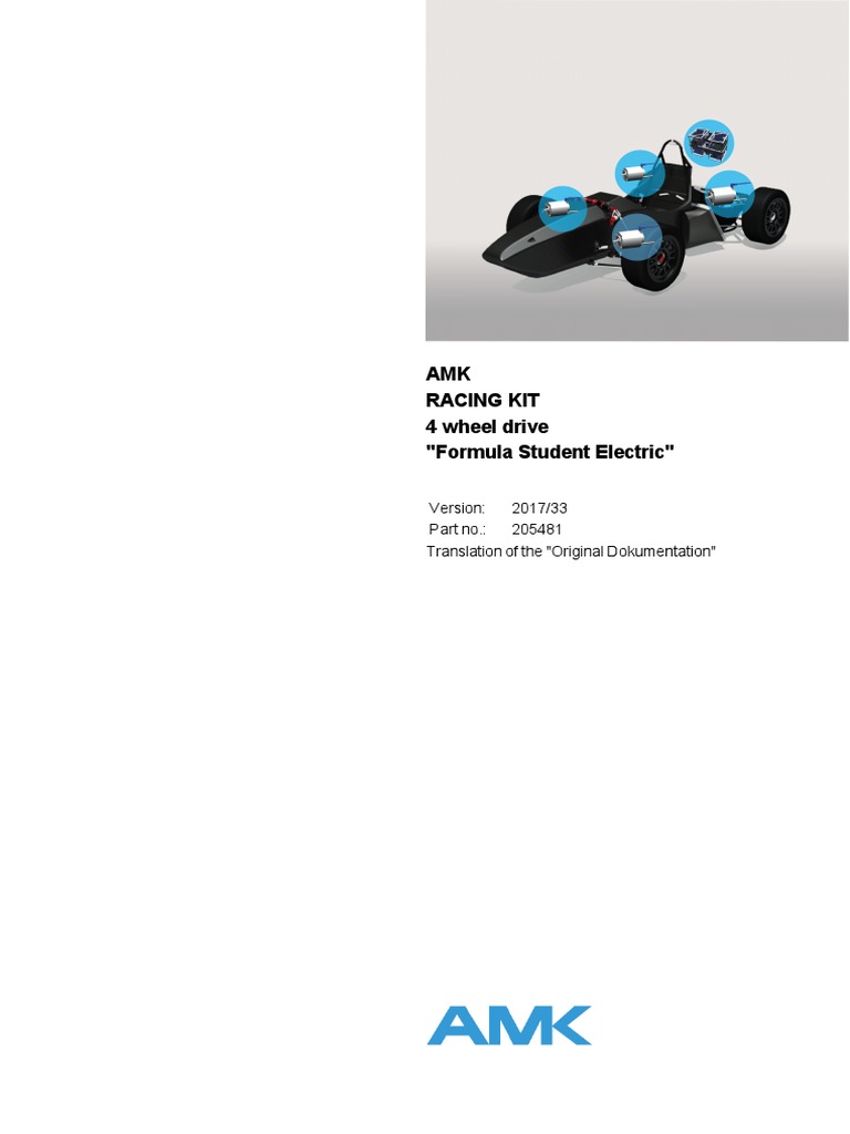 AMK Racing Kit 4 Wheel Drive "Formula Student Electric" | Download Free ...